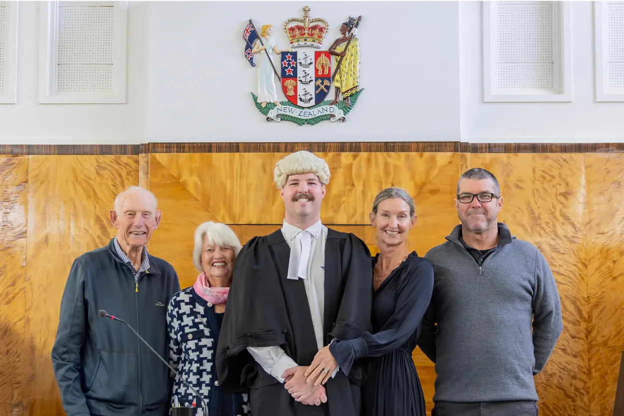 Congratulations to our newest Solicitor: Wilfred Griffiths | AWS Legal